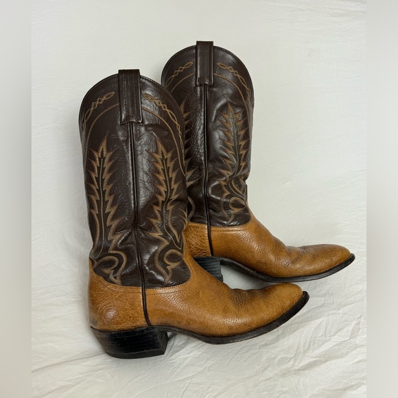 Tony Lama | Shoes | Tony Lama Black Label 653 Western Cowboy Boots ...